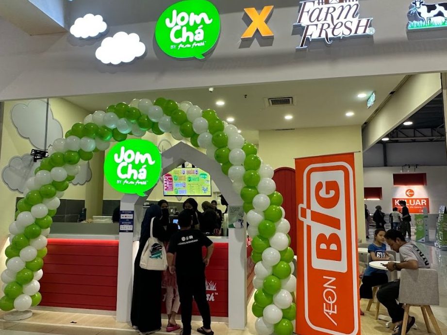 JomChá by Farm Fresh AEON Bandaraya Melaka - Gong Cha Terbaik